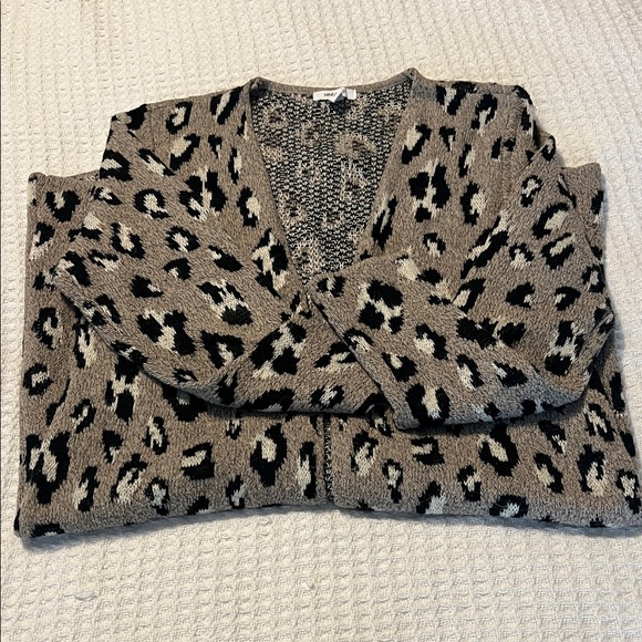 Nine West | Tops | Nine West Animal Print Duster | Poshmark